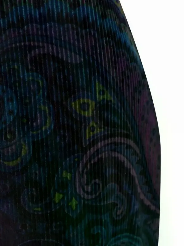 Etro Paisley-print Flared Trousers