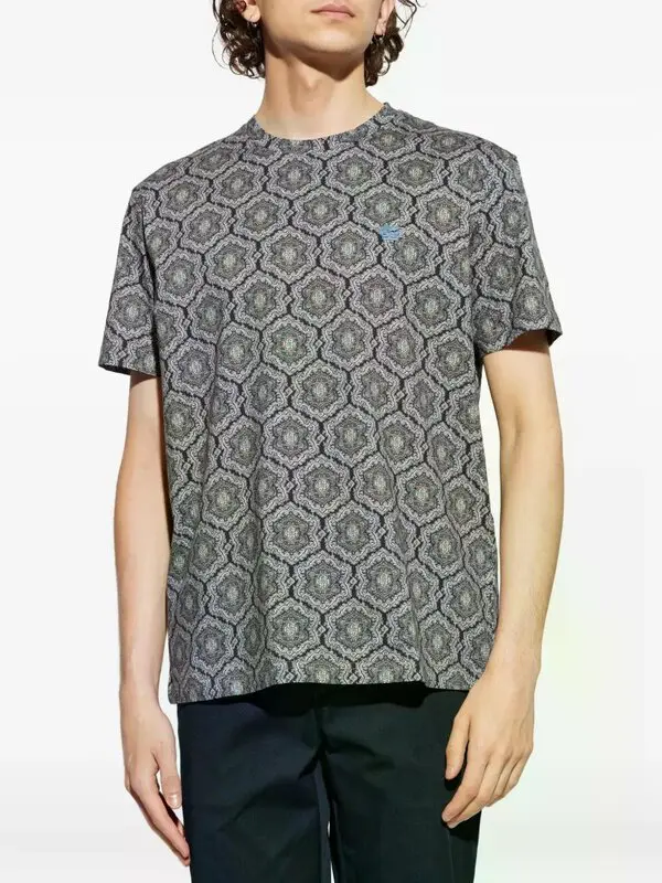 Etro Patterned Short-sleeve T-shirt - Blue