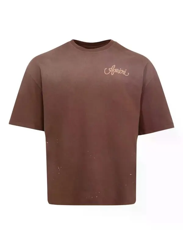 Amiri Design Studio T-shirt - Brown