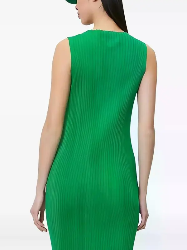 marcs green dress Marc O'Polo Ribbed Sleeveless Midi Dress - Green - 25% Off