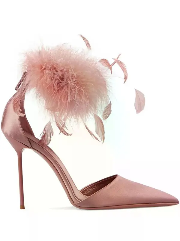 Paris Texas 105mm Lidia Pumps - Pink