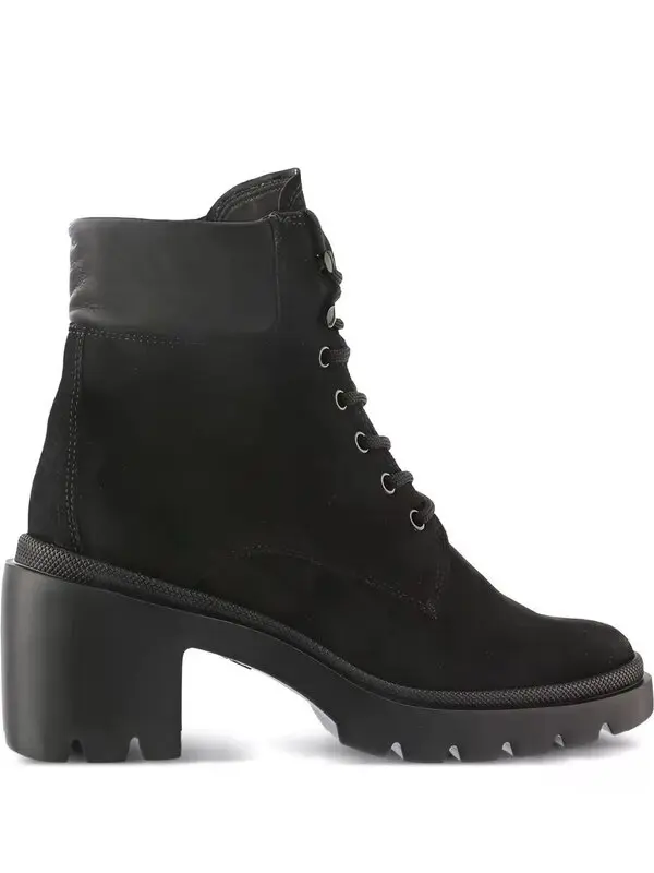 HOGL Gia Chunky-heel Lace-up Ankle Boots