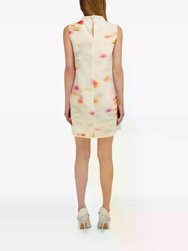 FERRAGAMO Blossom-print Mini Dress