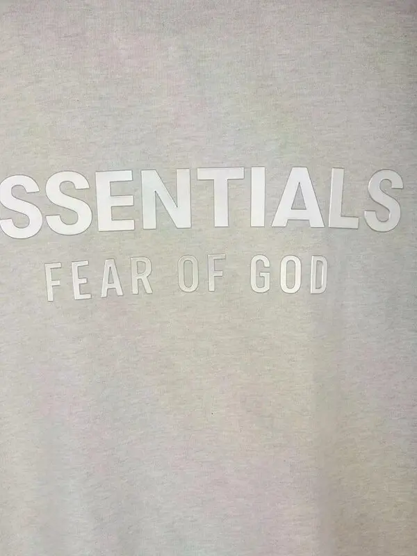 Fear Of God Logo-motif T-shirt - Grey