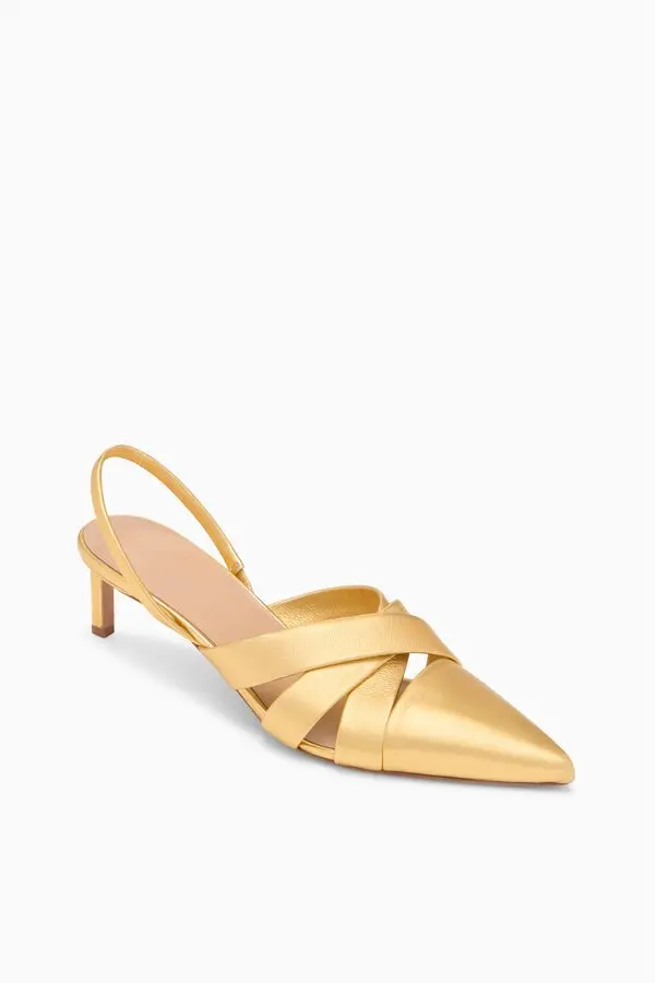 Ulla Johnson Tahlia Woven Kitten Heel
