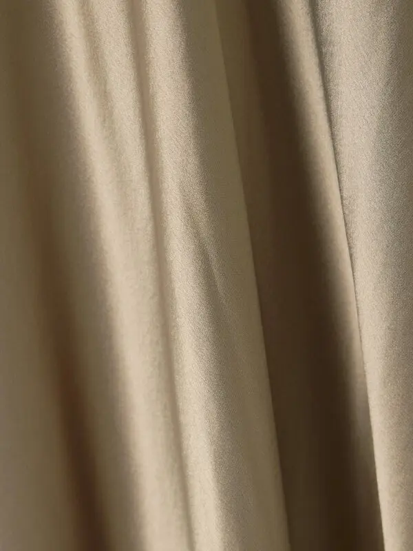 Staud Cadence Embellished Satin Maxi Dress