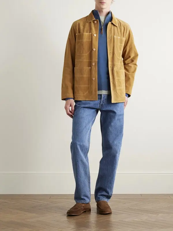 Sid Mashburn Cotton Half-zip Sweater