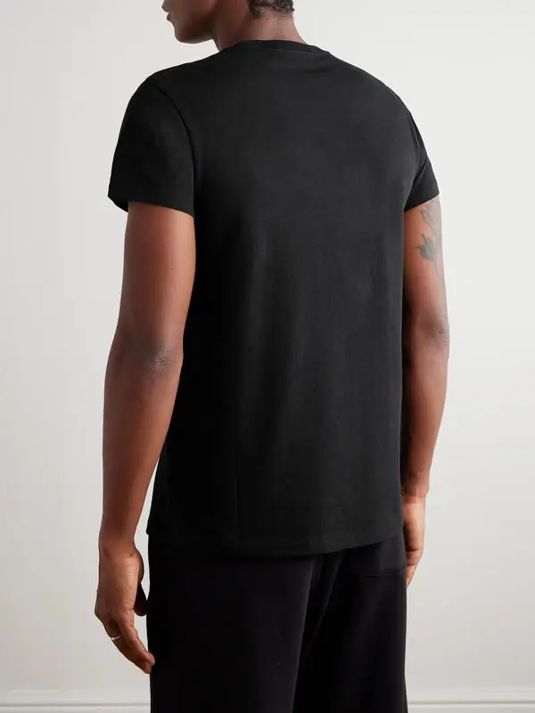 TOM FORD Slim-fit Cotton-jersey T-shirt - Black
