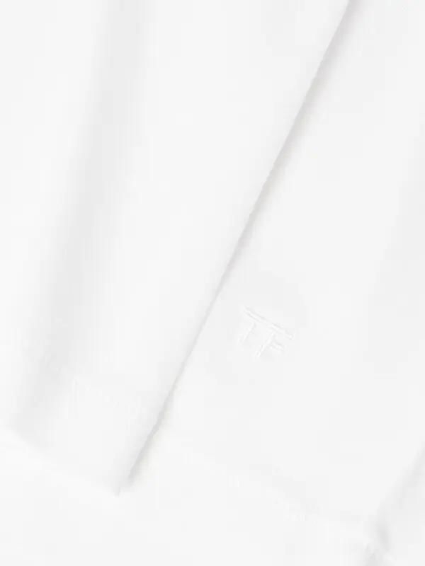 TOM FORD Slim-fit Lyocell And Cotton-blend Jersey T-shirt - White