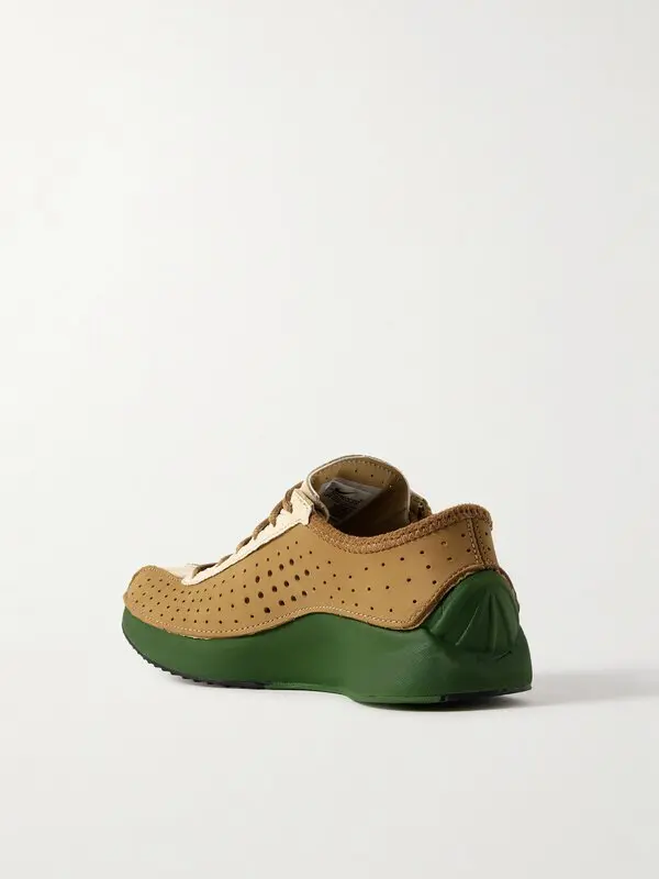Nike Air Superfly Nubuck And Suede Sneakers