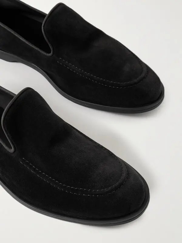 George Cleverley Cornwall Suede Loafers