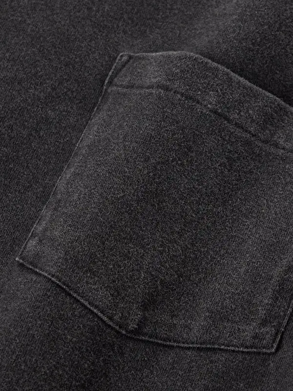 CORRIDOR Garment-dyed Cotton-jersey T-shirt - Black