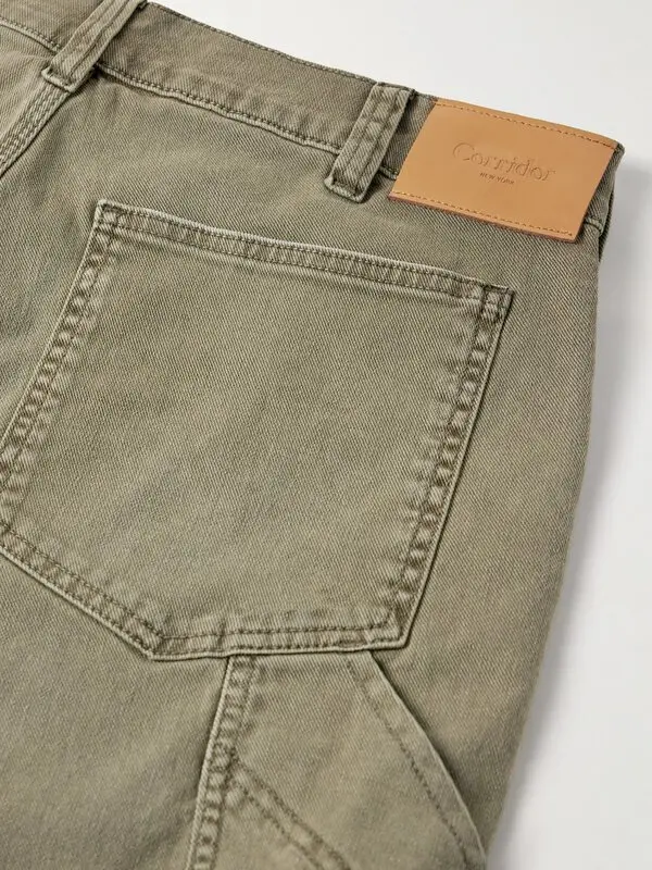 CORRIDOR Carpenter Straight-leg Jeans - Green