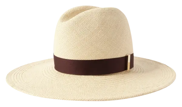 GIGI BURRIS MILLINERY Requiem Straw Fedora - Neutrals