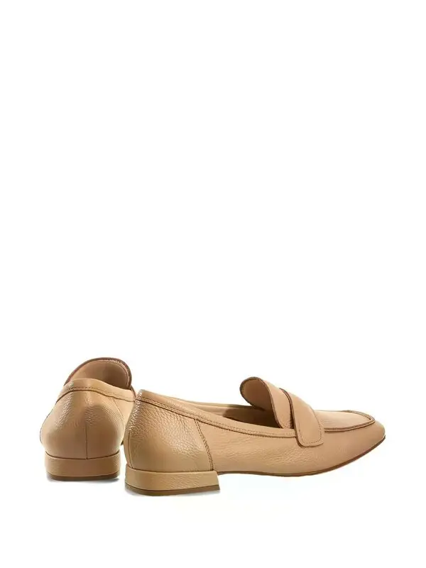 HOGL Perry Leather Loafers - Neutrals