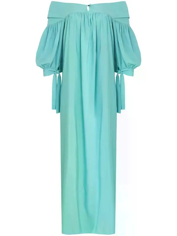 AMIR SLAMA Off-shoulder Maxi Dress
