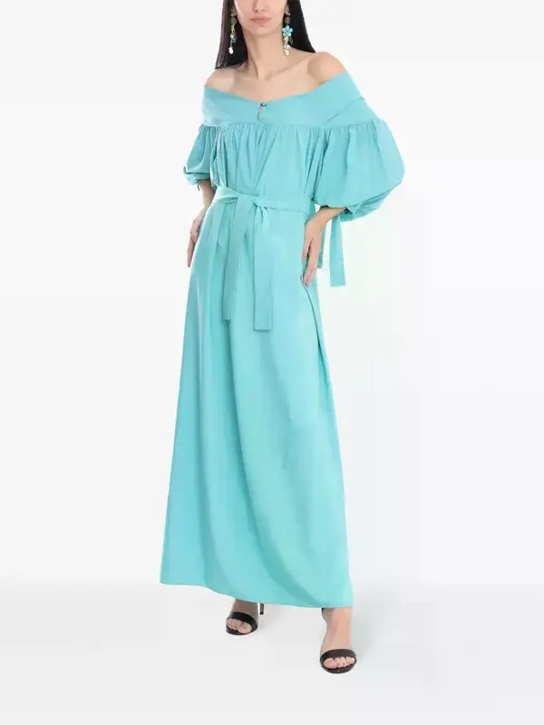 AMIR SLAMA Off-shoulder Maxi Dress
