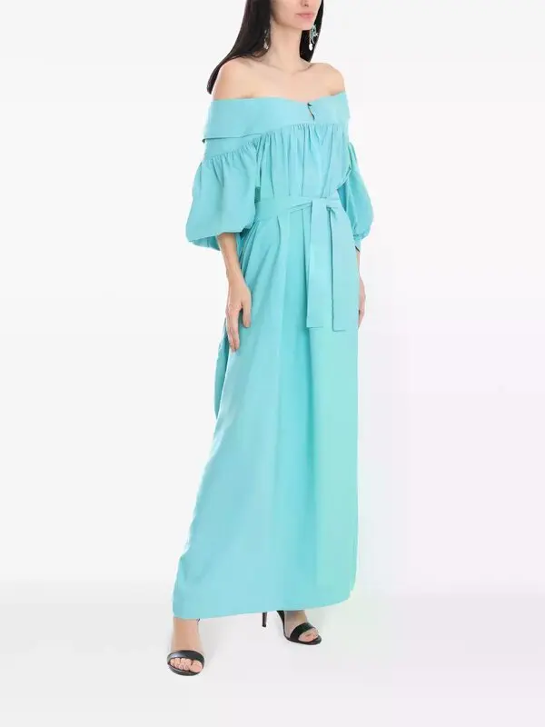 AMIR SLAMA Off-shoulder Maxi Dress