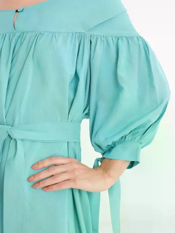 AMIR SLAMA Off-shoulder Maxi Dress