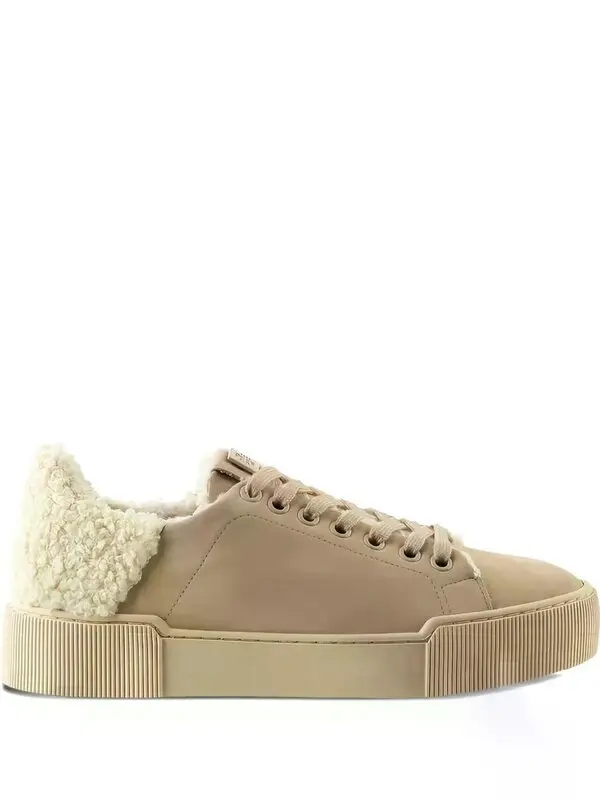 HOGL Fluffy Lace-up Sneakers - Brown