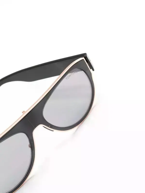 TOM FORD Logo-plaque Pilot Sunglasses