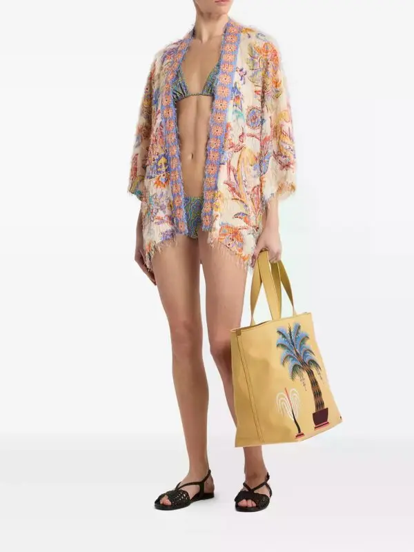 Etro Paisley-print Bikini - Blue