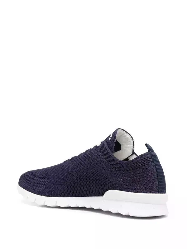 Kiton Knit Lace-up Sneakers - Blue