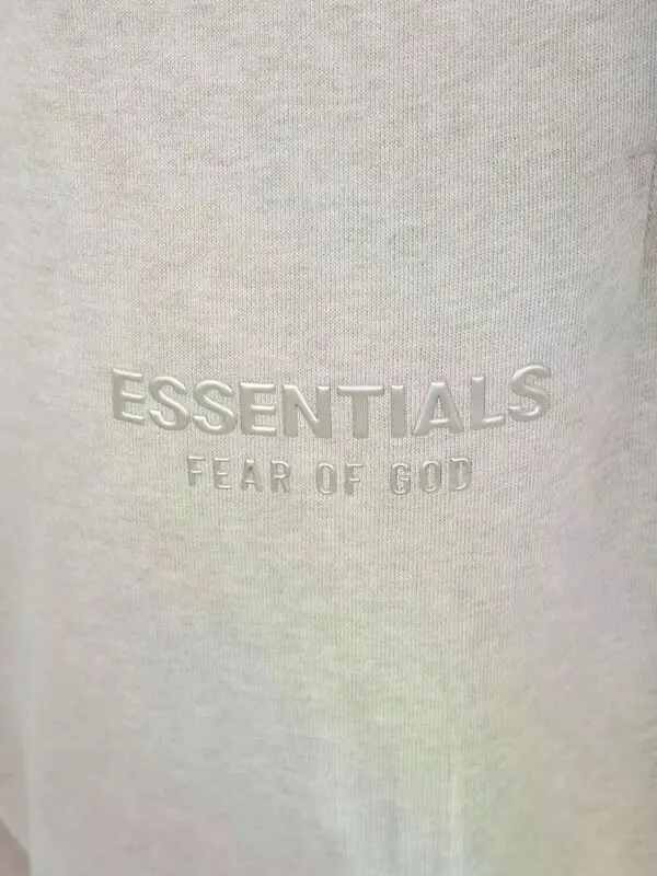 Fear Of God Embroidered-logo Sweatpants - Grey