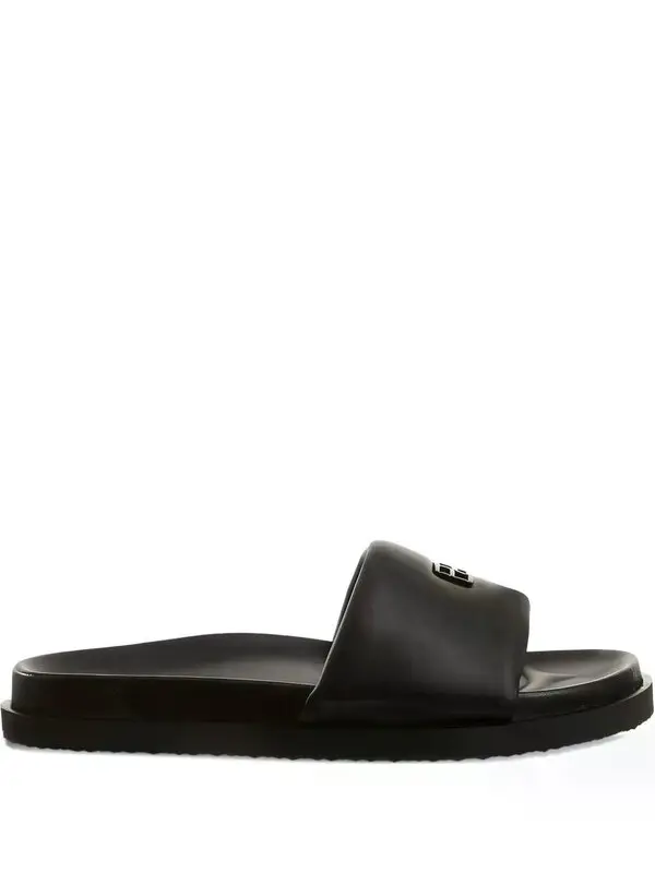 HOGL Brenda Leather Sandals - Black