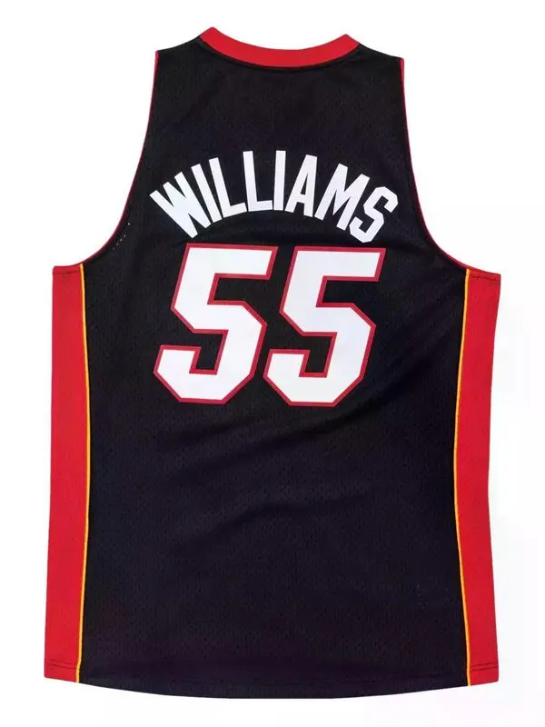 Mitchell & Ness X Miami Heat Dark Jersey Tank Top - Black