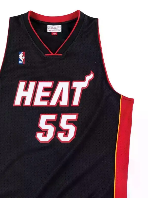 Mitchell & Ness X Miami Heat Dark Jersey Tank Top - Black