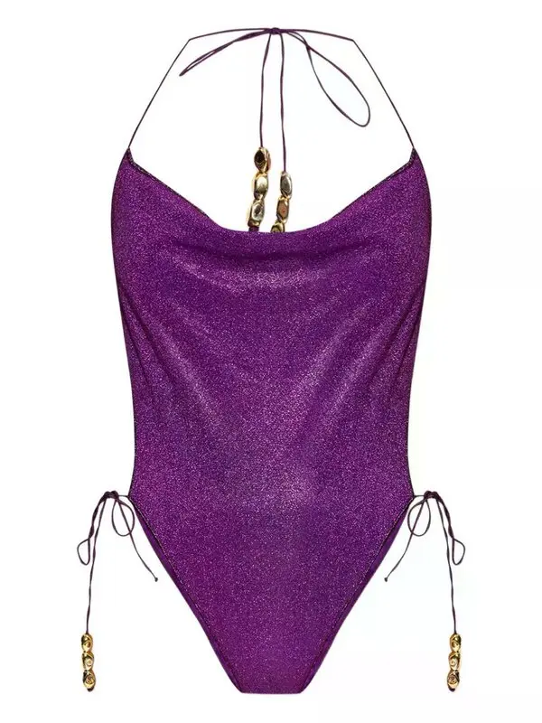 Oseree Sparkling Swimsuit - Purple