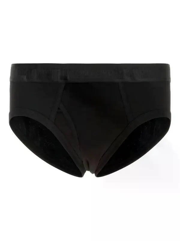TOM FORD Logo-waistband Briefs - Black