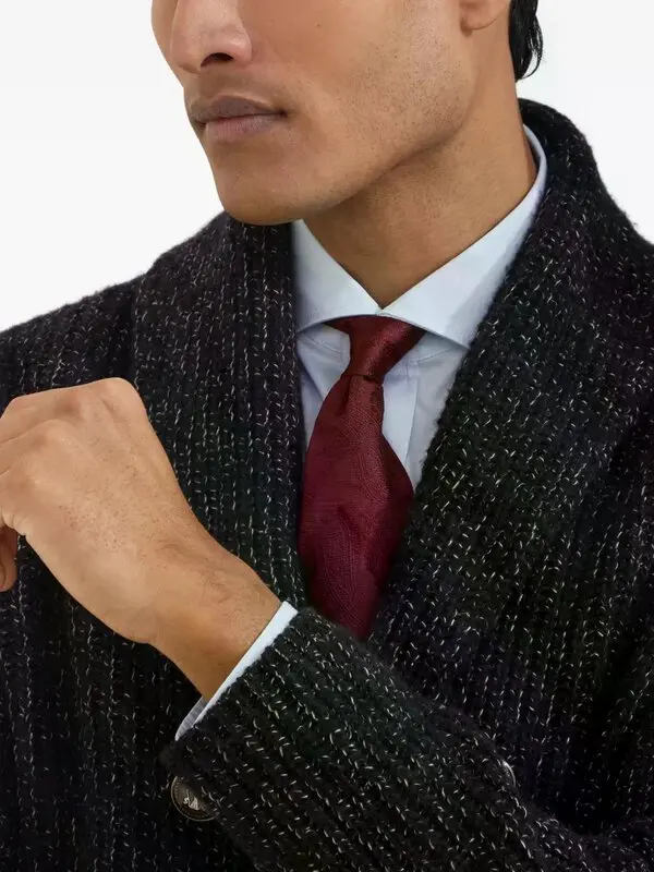 Brunello Cucinelli Silk Neck Tie - Red