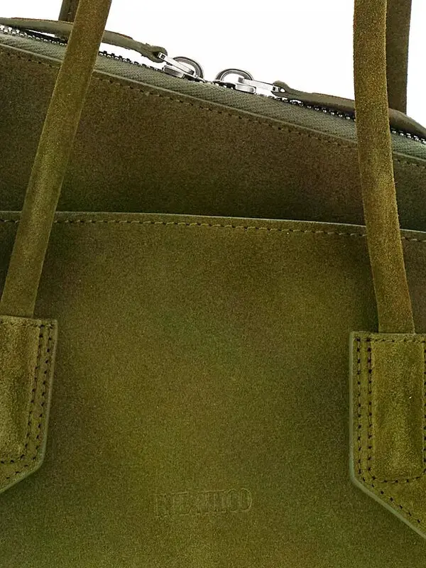 Attico Small La Passeggiata Shoulder Bag - Green