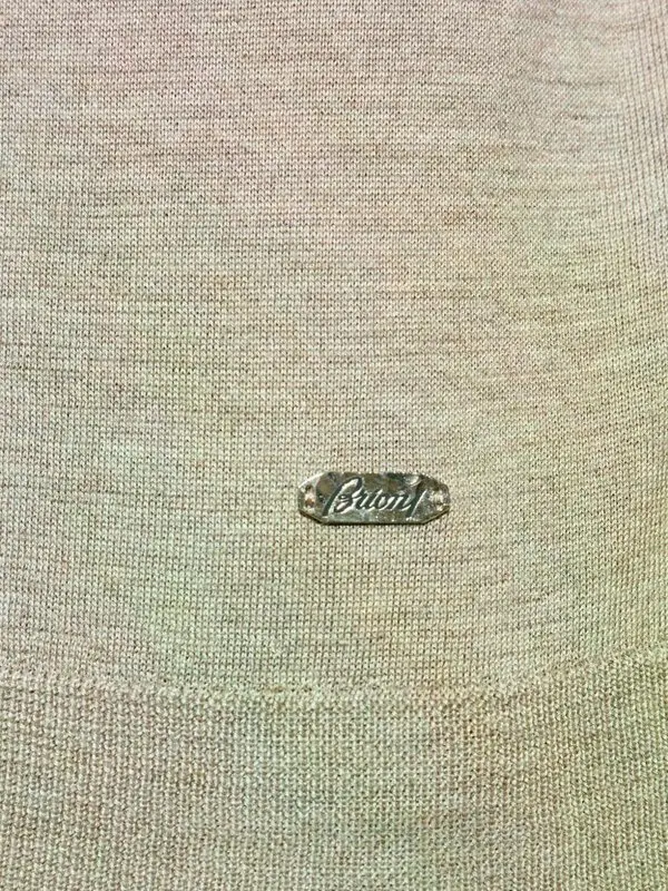 Brioni Roll Neck Sweater - Neutrals