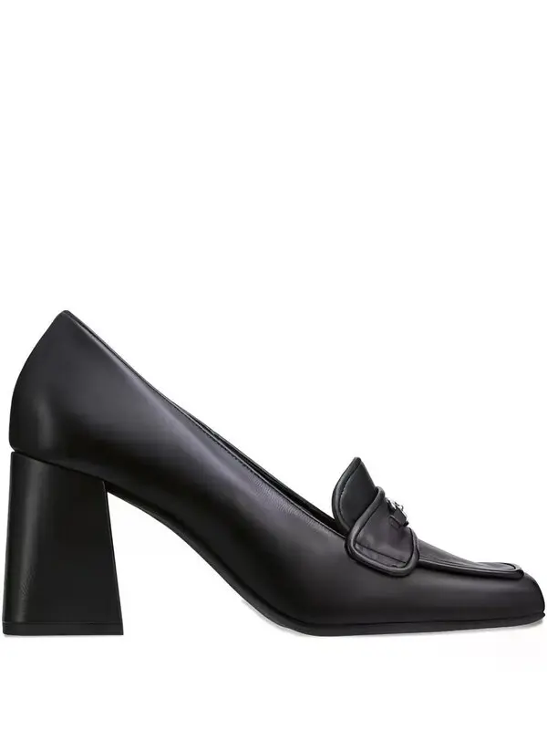 HOGL Julie Leather Loafers - Black