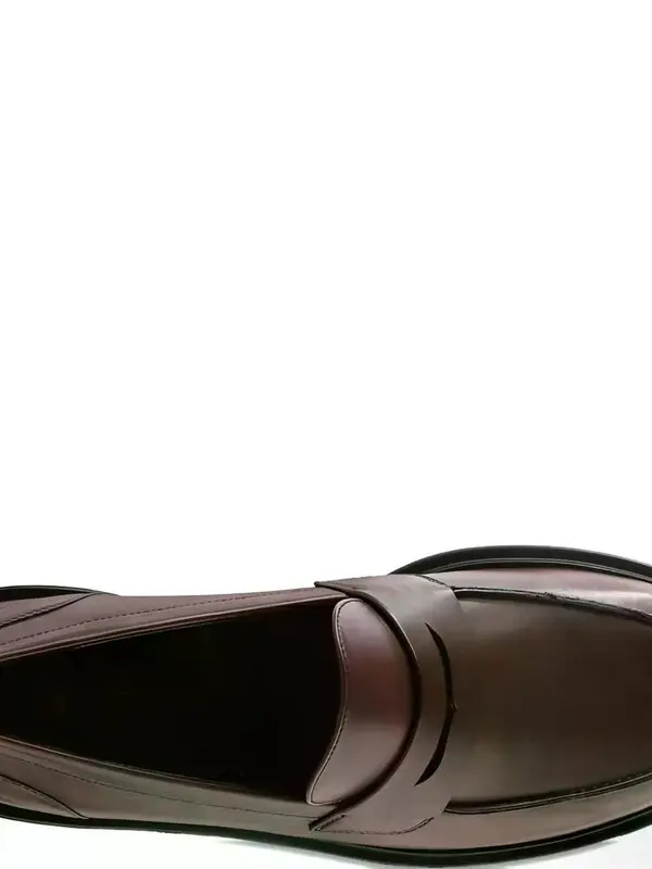 HOGL Lauren Leather Loafers - Brown