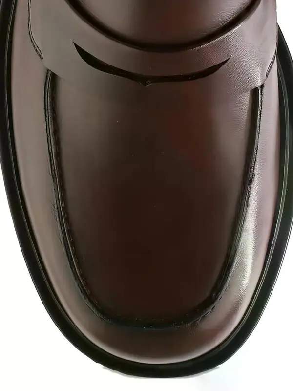 HOGL Lauren Leather Loafers - Brown