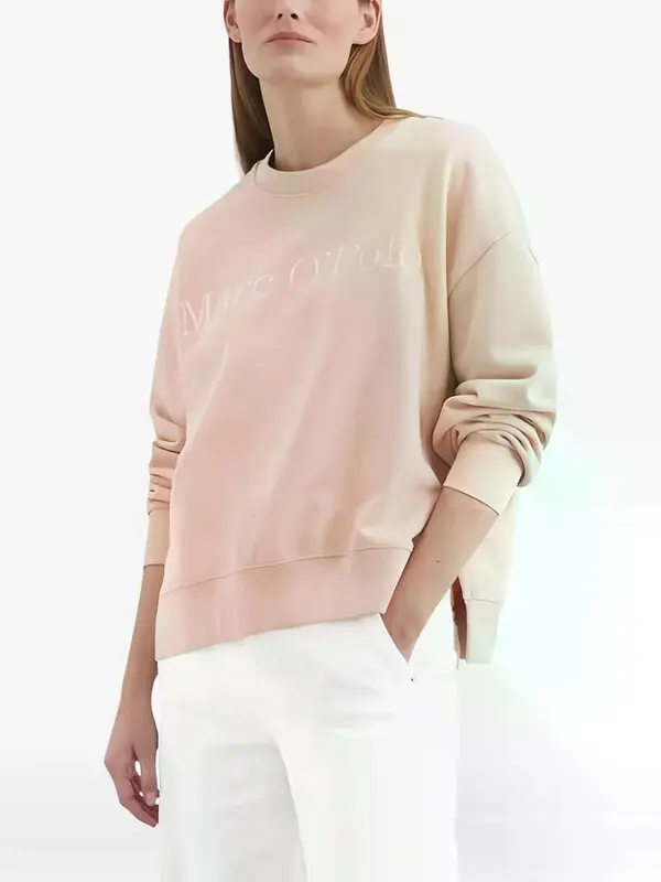 Marc O'polo Logo-embroidered Sweatshirt - Orange