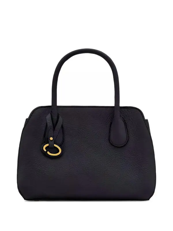 Oscar De La Renta Mini Ivy Leather Tote Bag