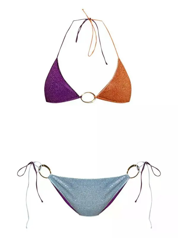 Oseree Glitter Bikini - Purple