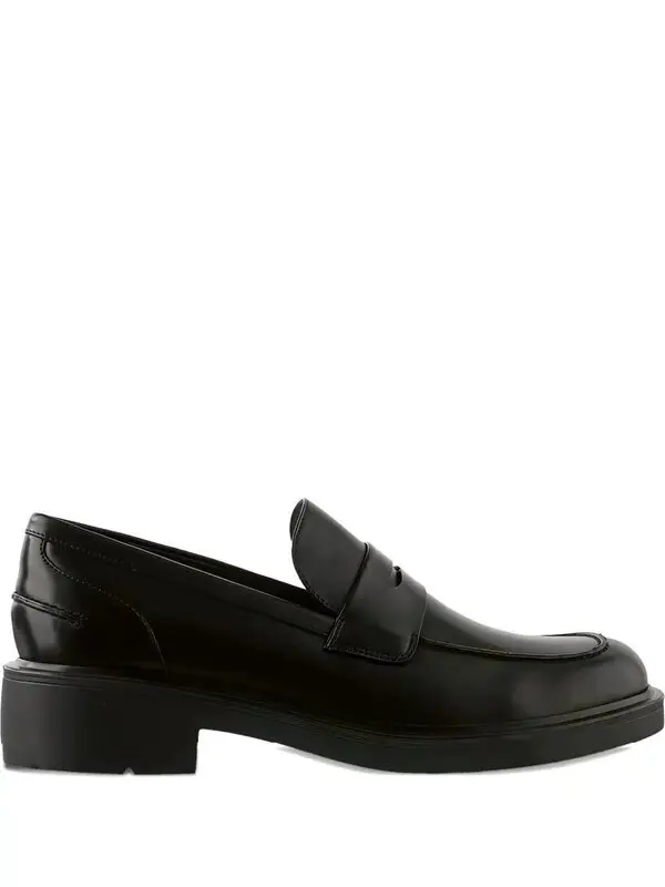 HOGL Lauren Leather Loafers - Black