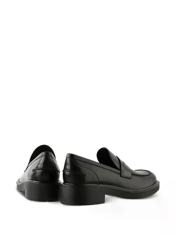 HOGL Lauren Leather Loafers - Black