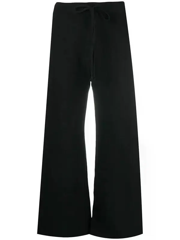 NILI LOTAN Drawstring Cropped Track Pants