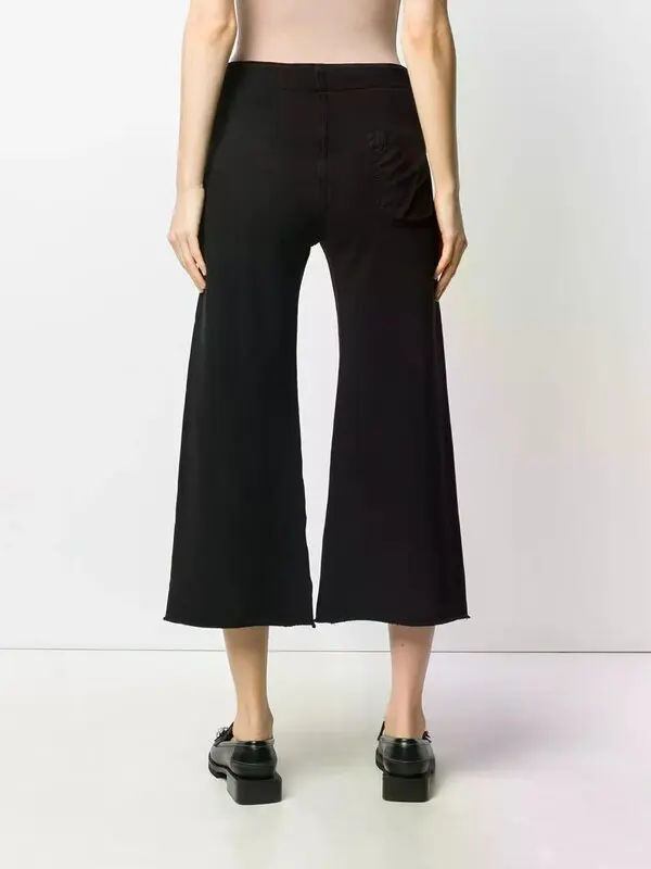 NILI LOTAN Drawstring Cropped Track Pants