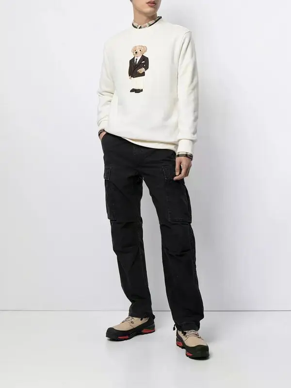 Ralph Lauren Straight-leg Cargo Trousers - Black