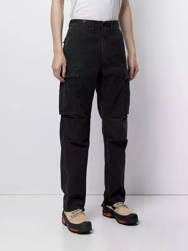 Ralph Lauren Straight-leg Cargo Trousers - Black