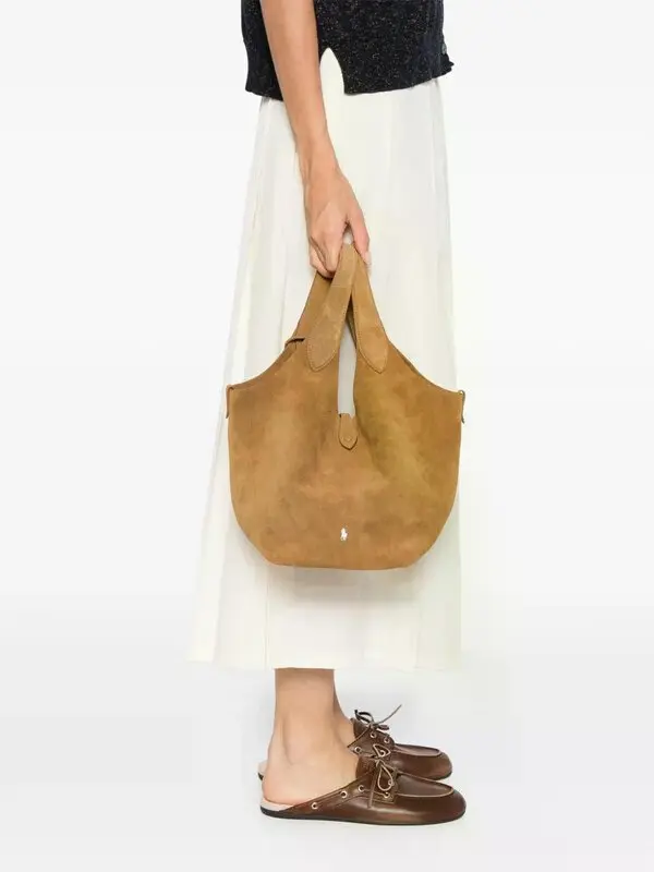 Polo Ralph Lauren Suede Tote Bag