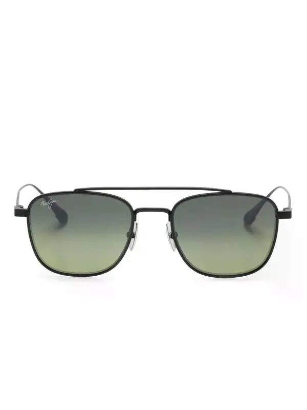 Maui Jim Kahana Pilot-frame Sunglasses - Black